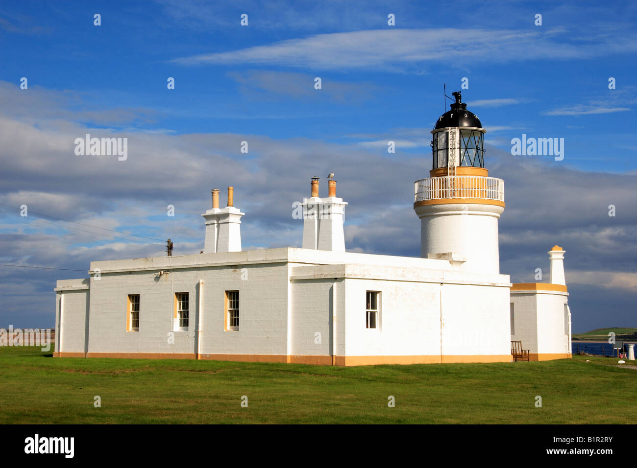 Lighthouse at Chanonry Point Black Isle Ross Cromarty Scotland at ...