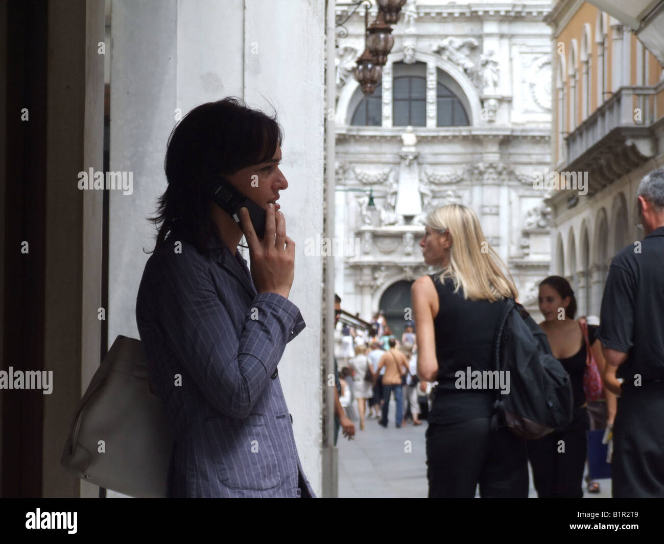 Business commuter smart beautiful venice italy travel hi-res stock ...