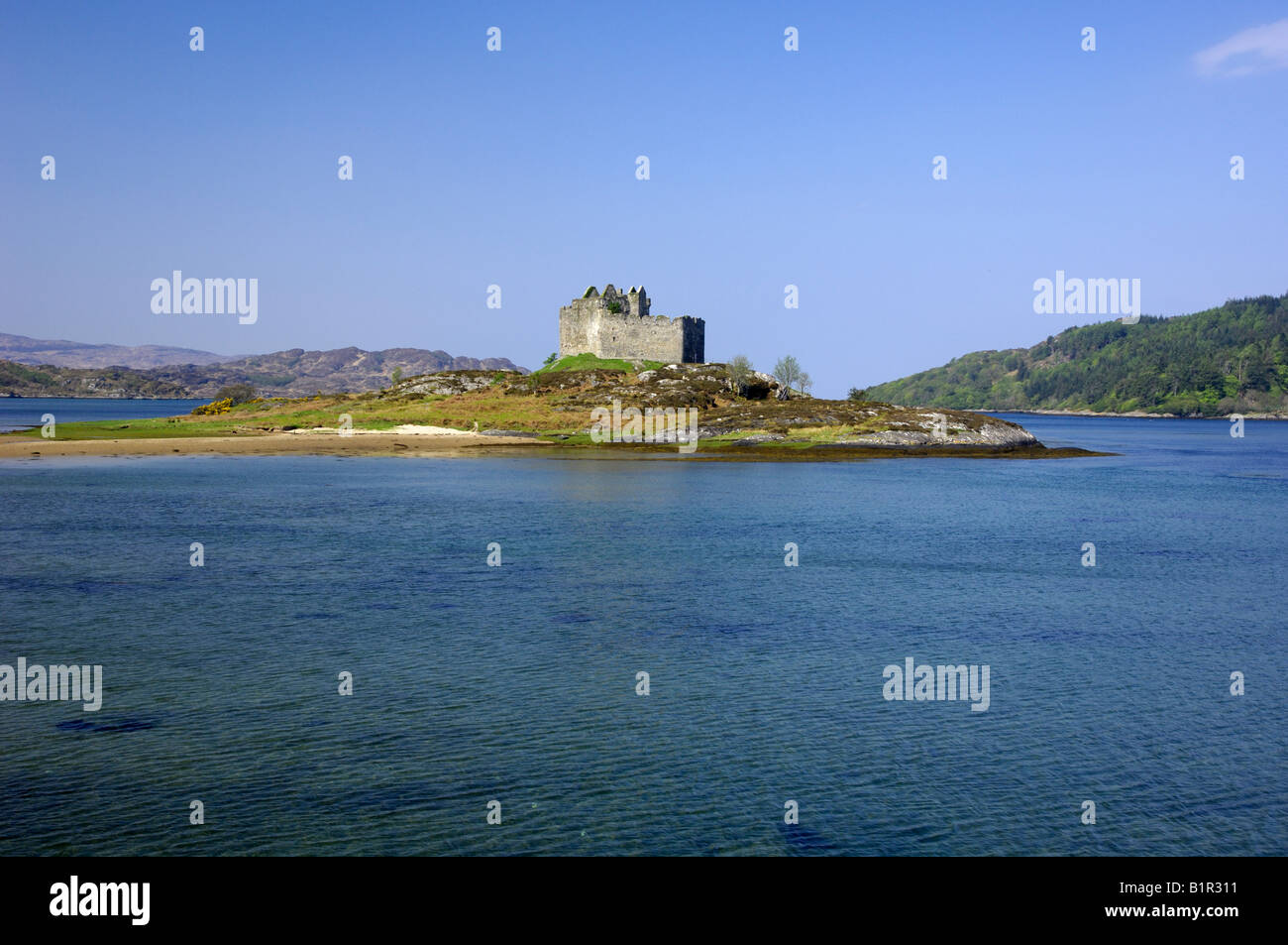 Castle Tioram, Moidart, Ardnamurchan Penisular, Highlands, Scotland ...