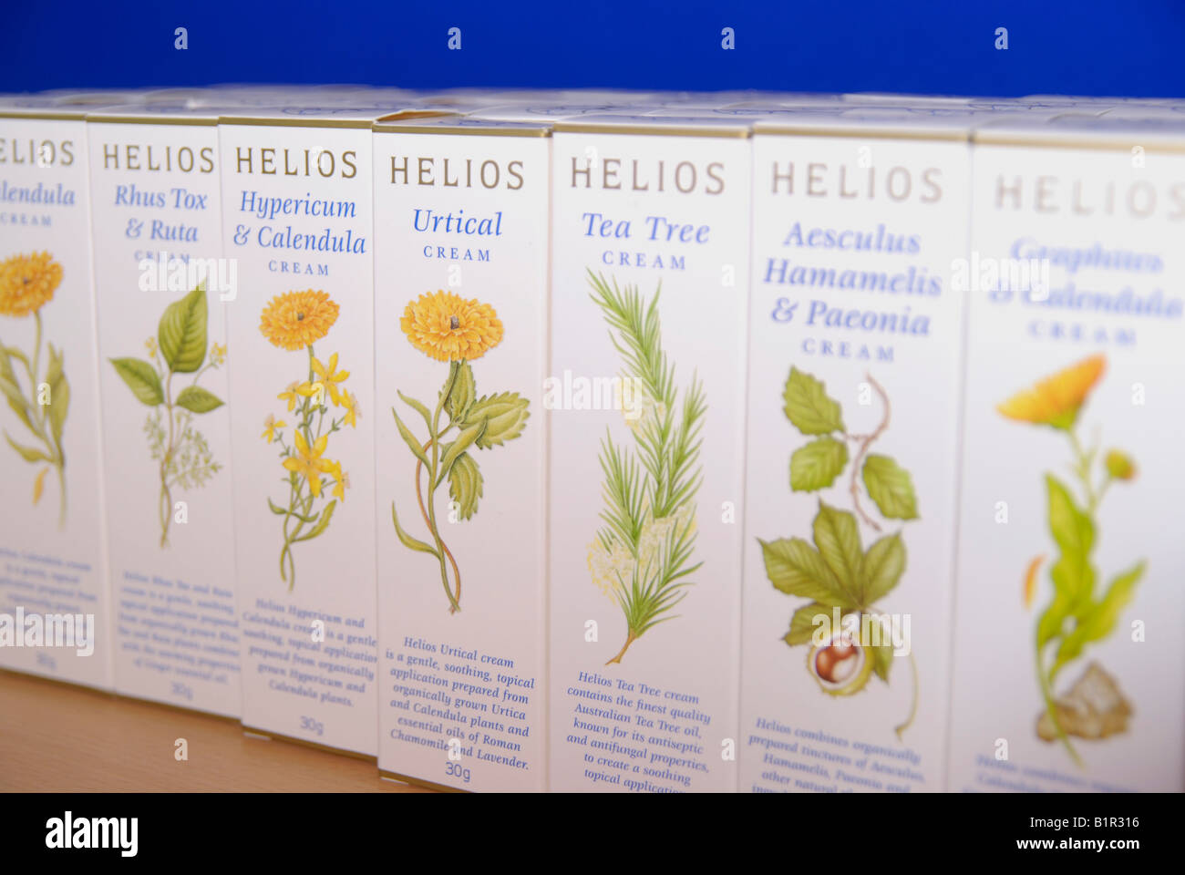 homeopathic cream remedies in tubes Stock Photo - Alamy