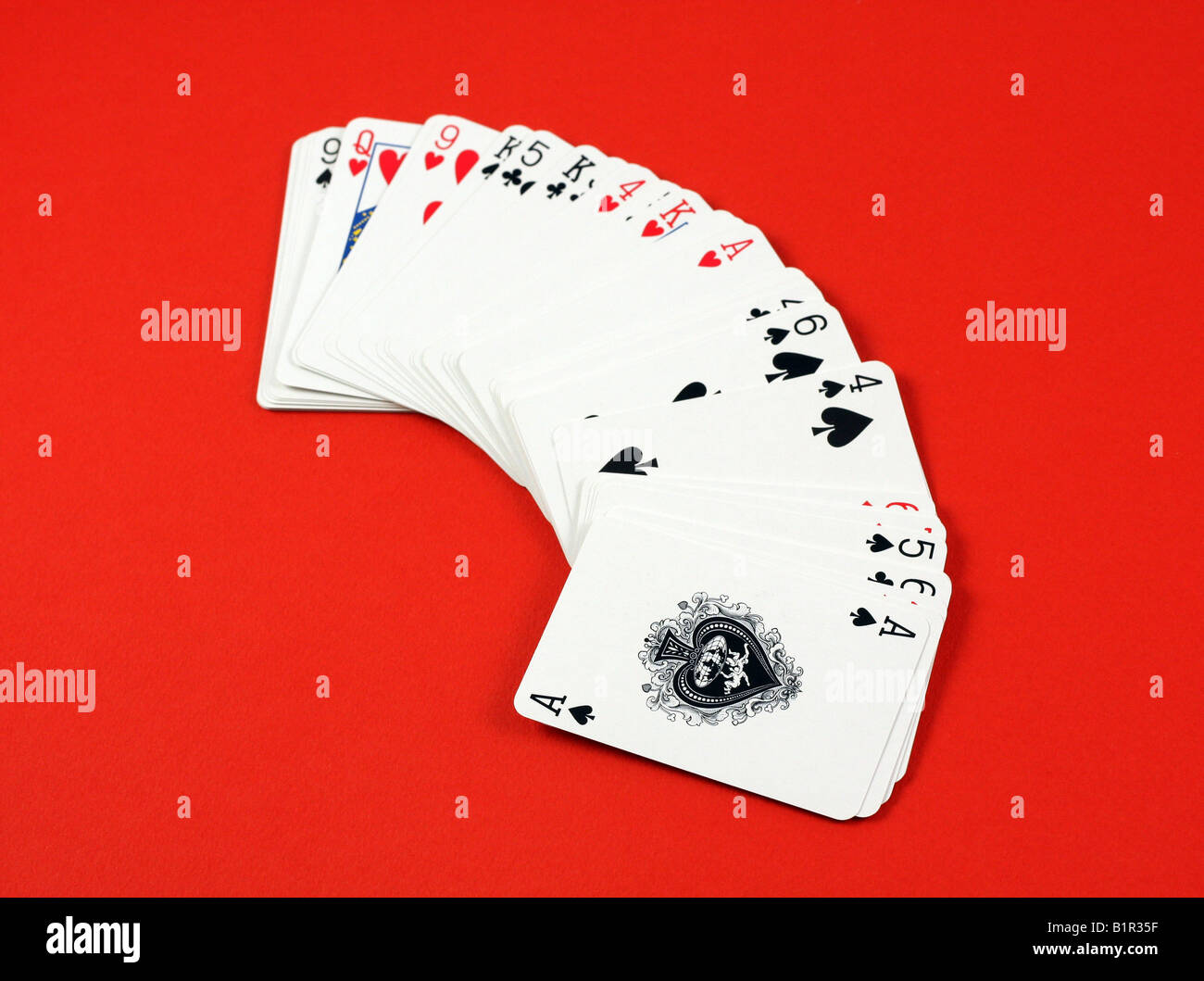 Playing cards all hi-res stock photography and images - Alamy