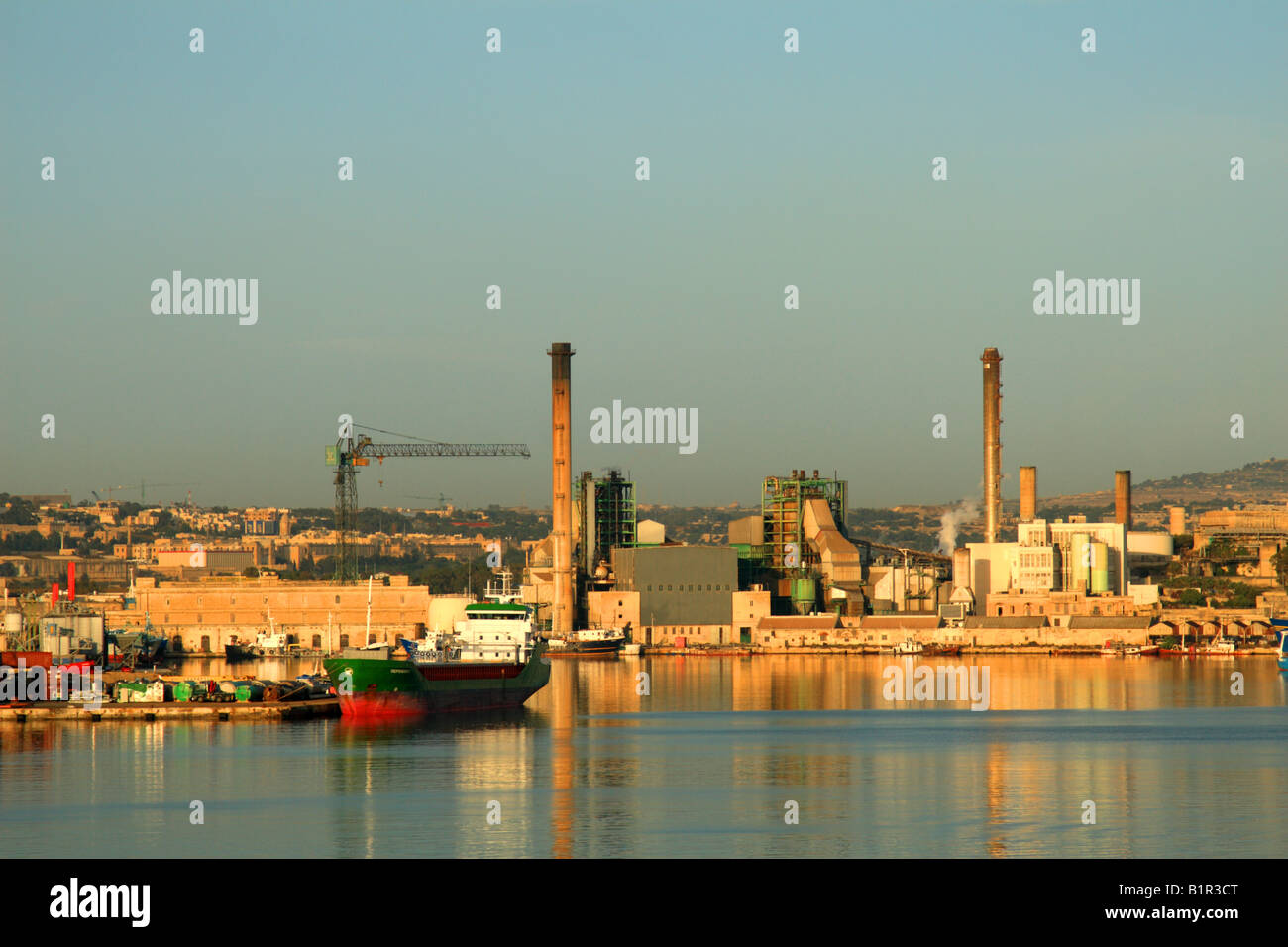 Marsa Power Station, Malta Stock Photo - Alamy