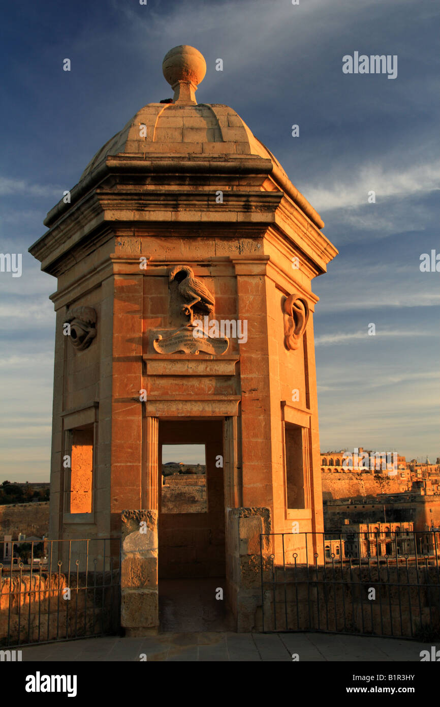 Watchtower of grand harbour hi-res stock photography and images - Alamy