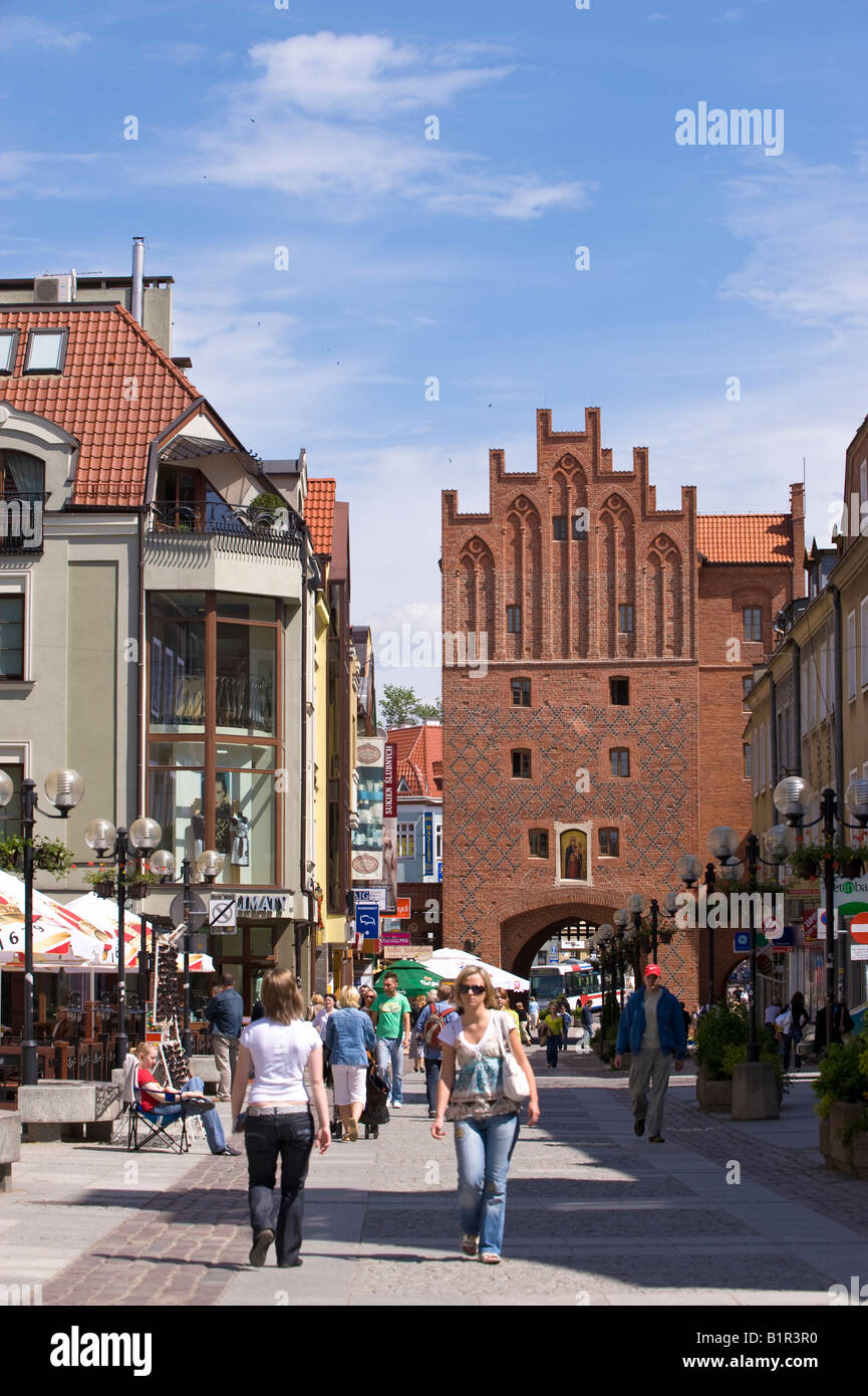 Old Town Olsztyn Poland Stock Photo - Alamy