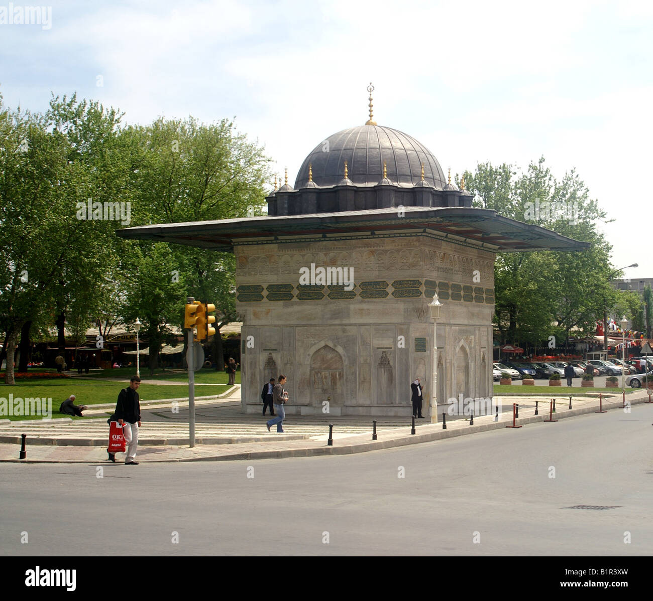 Fountain at Karakoy Stock Photo - Alamy