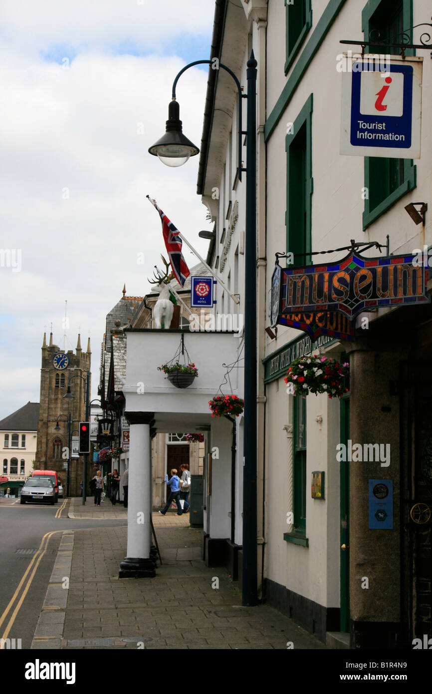 Okehampton, devon, town centre hi-res stock photography and images - Alamy