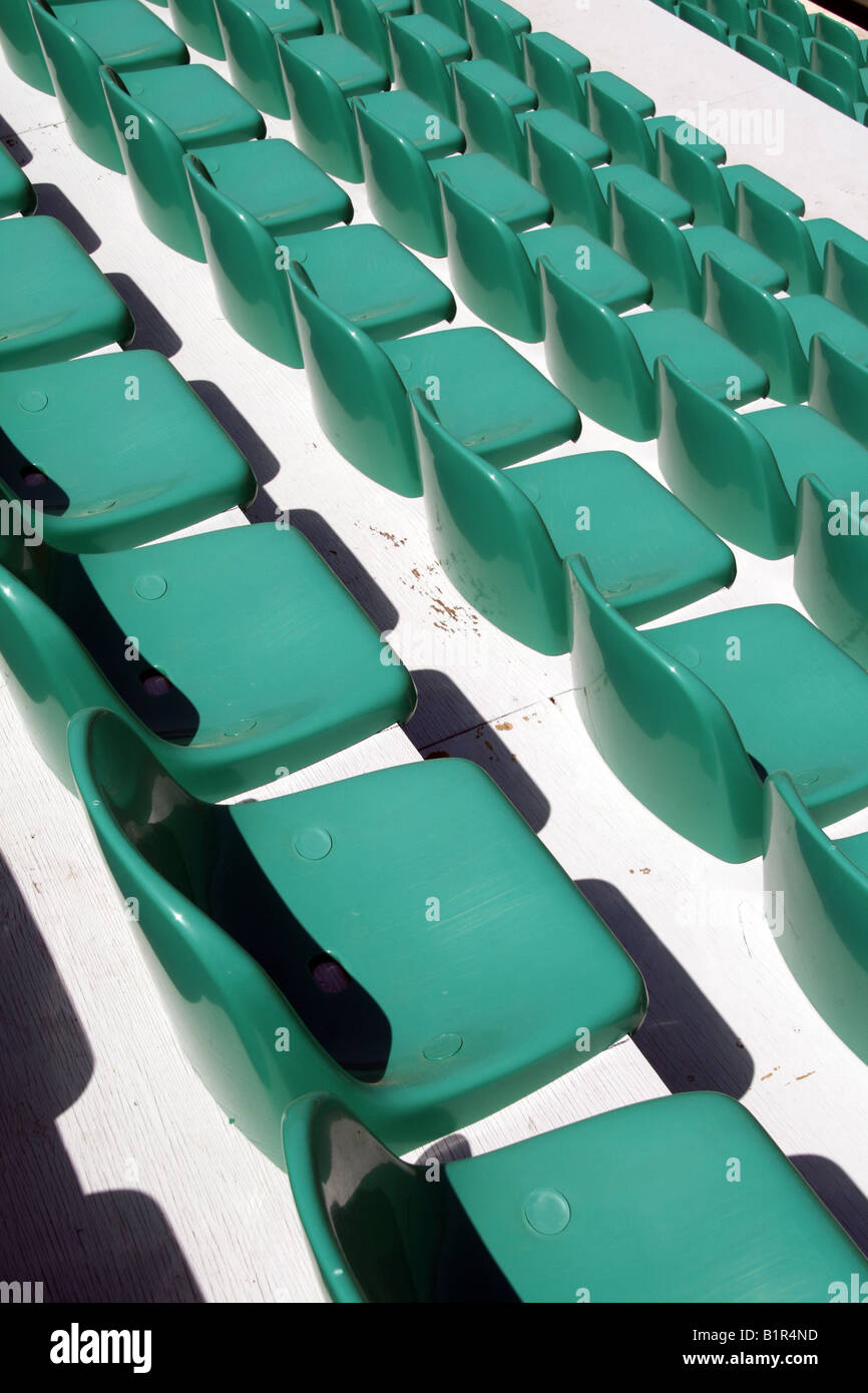 rows of empty vacant seats in sport arena Stock Photo - Alamy