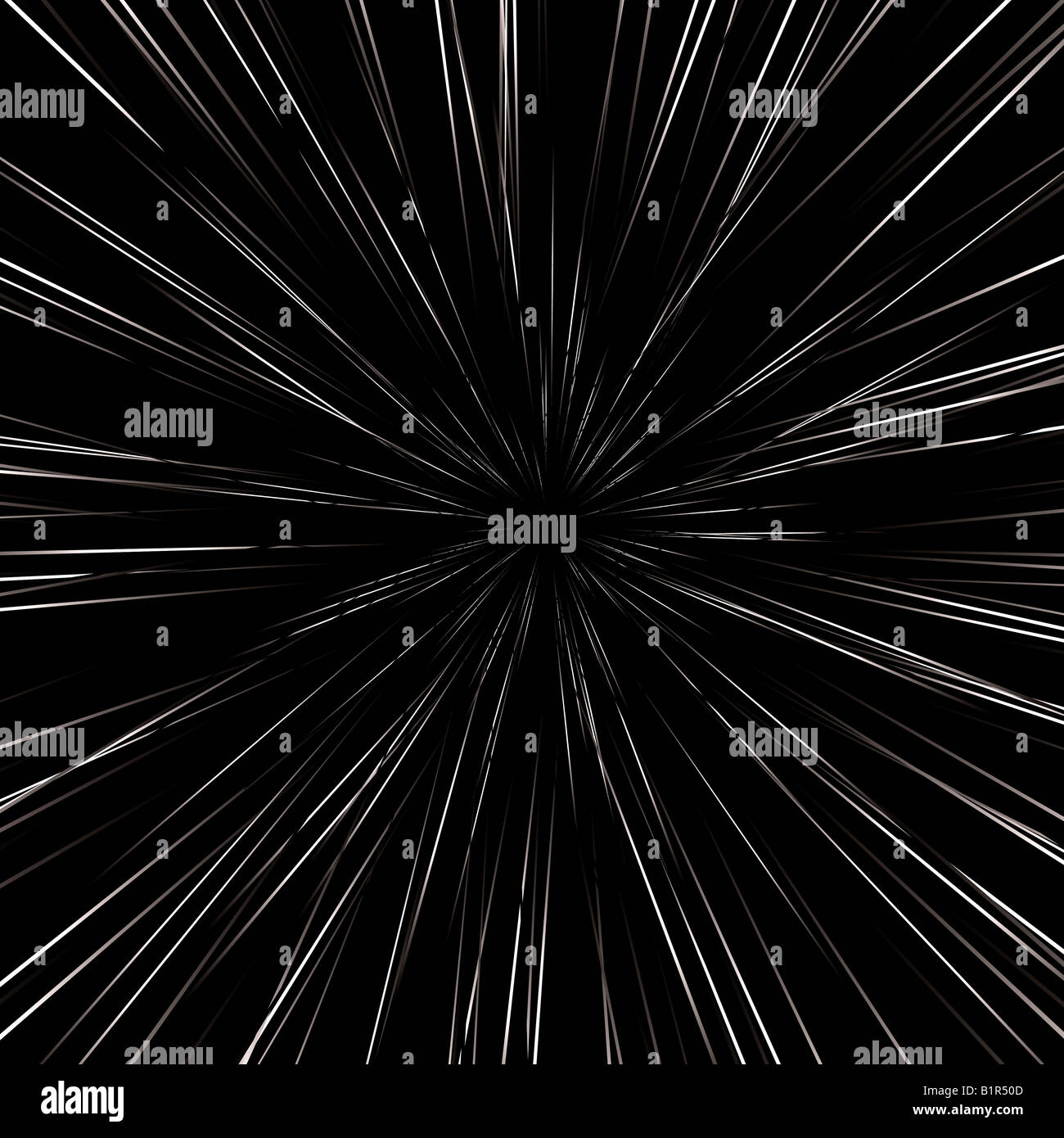 Black and white stella background showing a star exploding Stock Photo ...