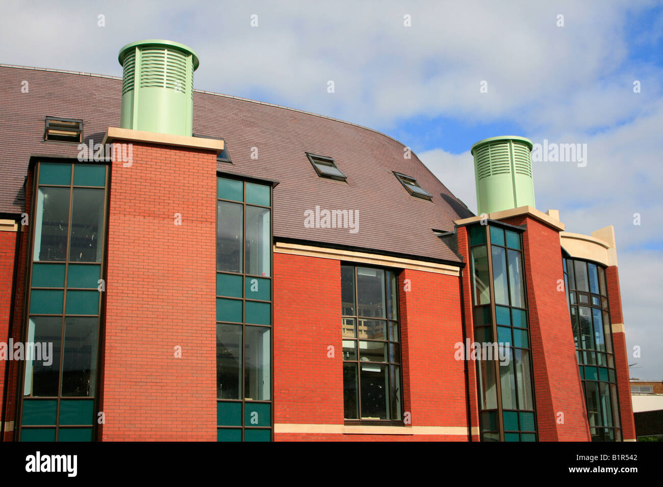 New library Swindon town centre shops Wiltshire South West of England ...