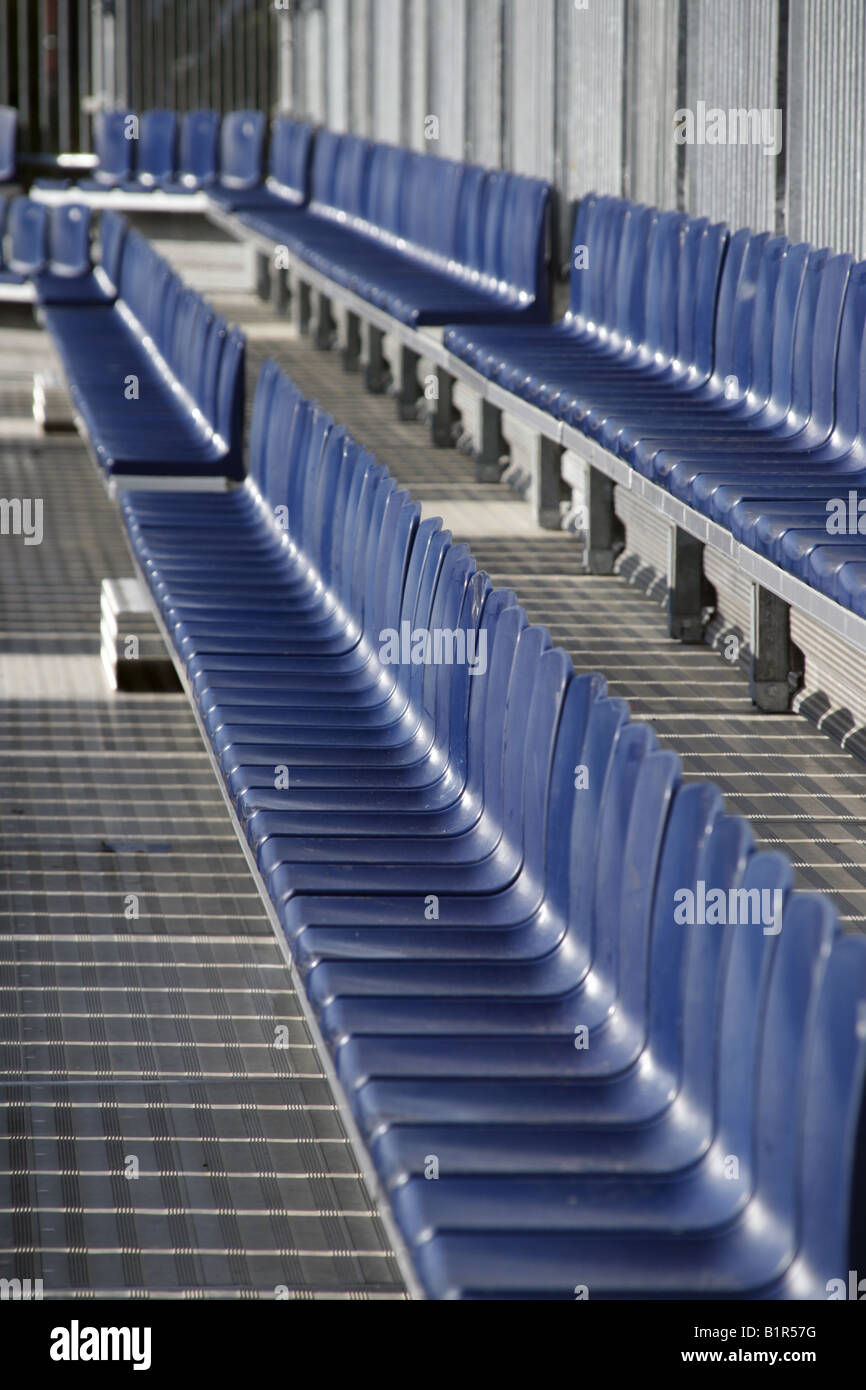 rows of empty seats in sports arena Stock Photo - Alamy