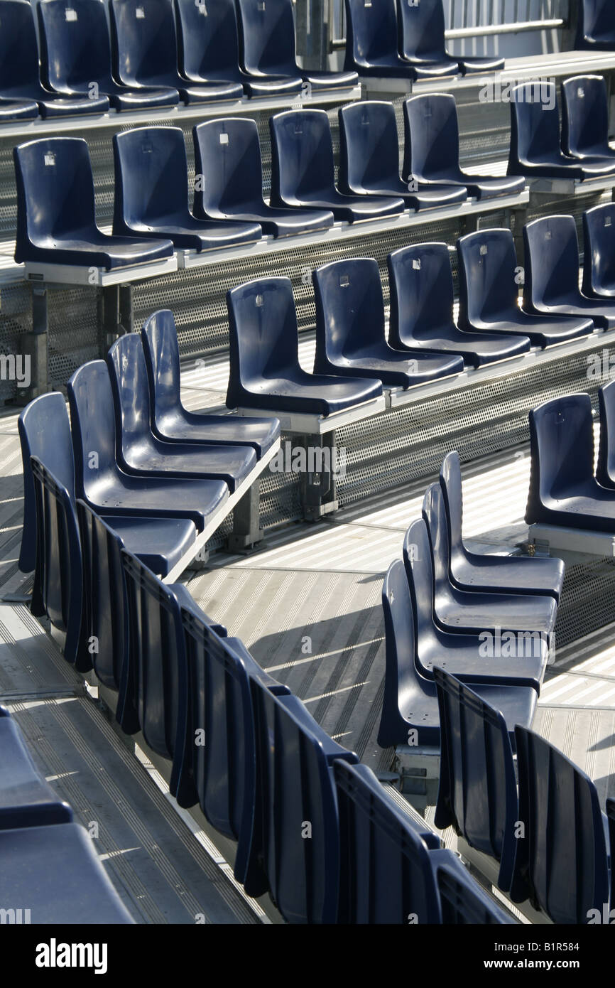 rows of empty seats in sports arena Stock Photo - Alamy