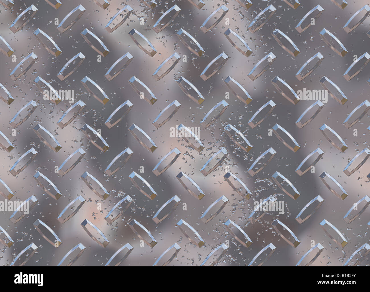 Metal diamond plate texture Stock Photo - Alamy