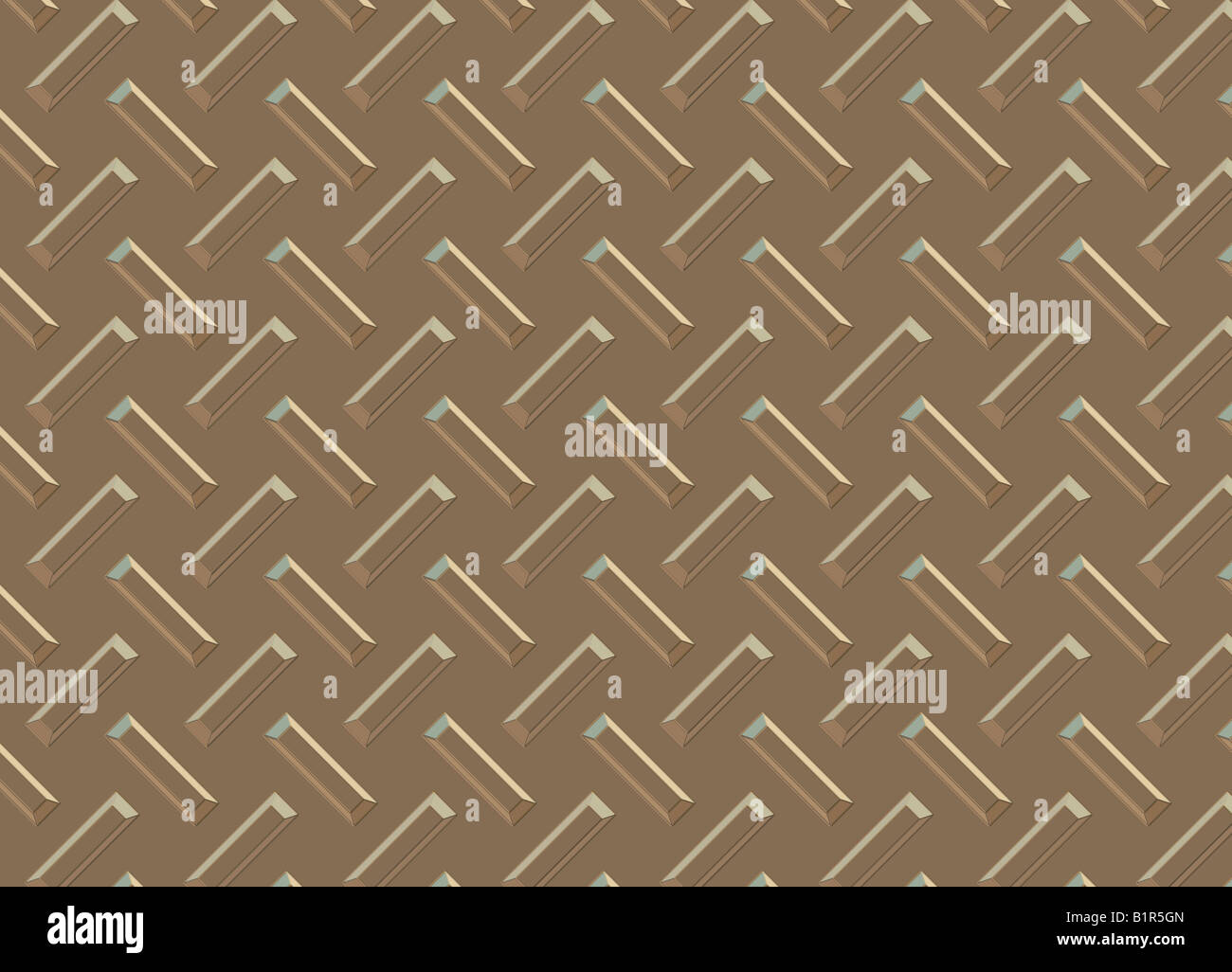 Metal diamond plate texture- golden Stock Photo - Alamy