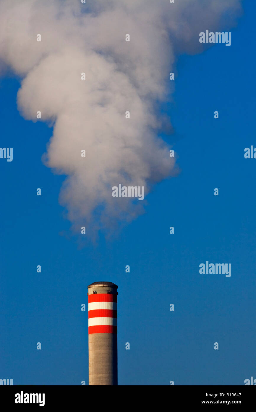 Energy Industry / Electricity.The Chimney at the Newport Power Station ...