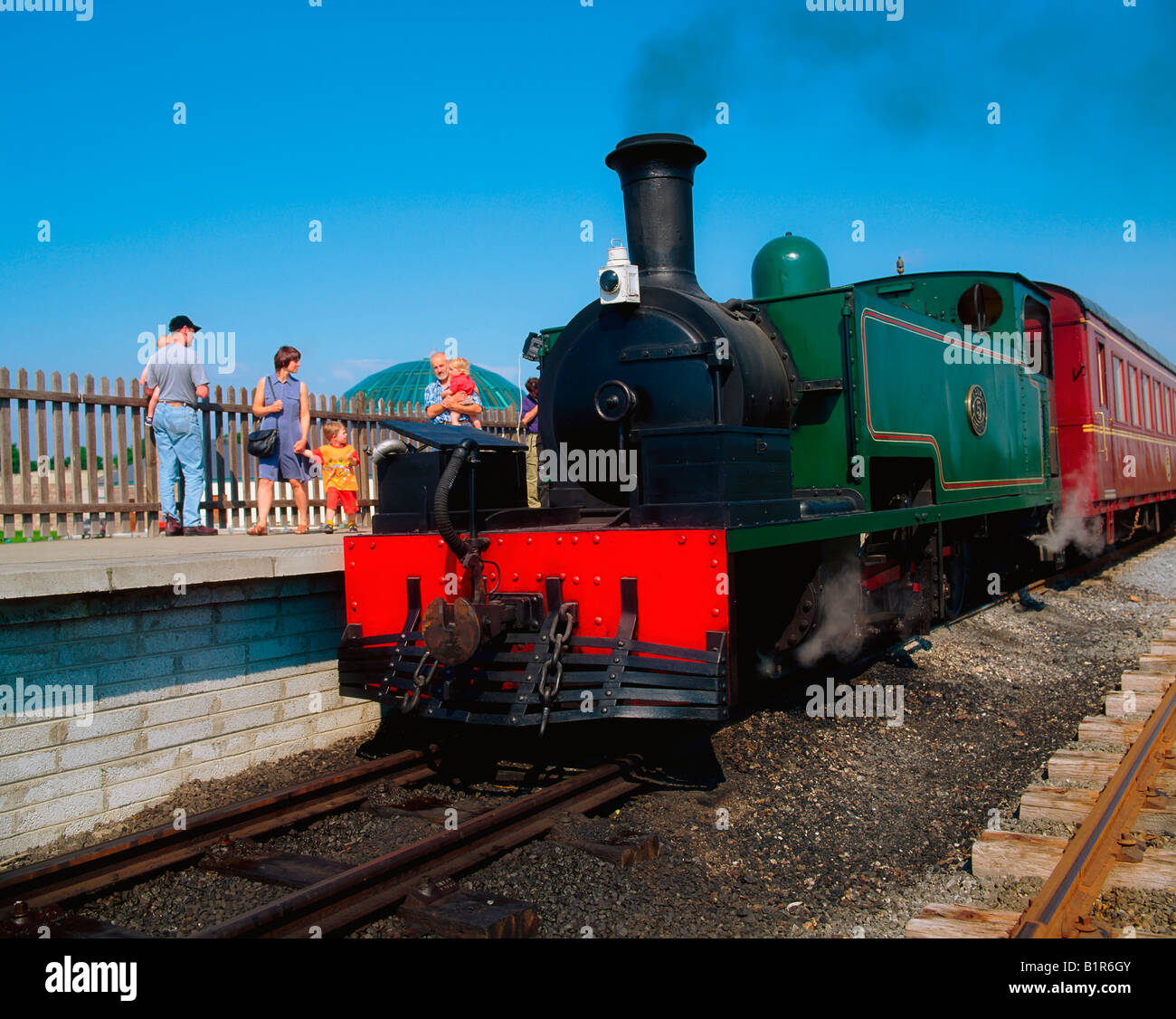 Tralee blennerville steam train hi-res stock photography and images - Alamy