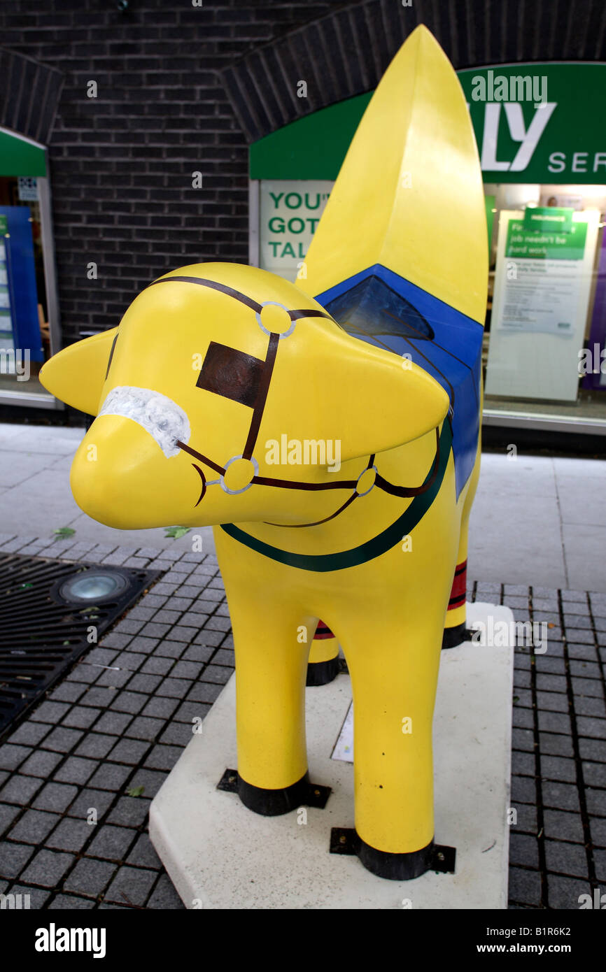 One of 120 Superlambanana sculptures in Liverpool to celebrate the ...