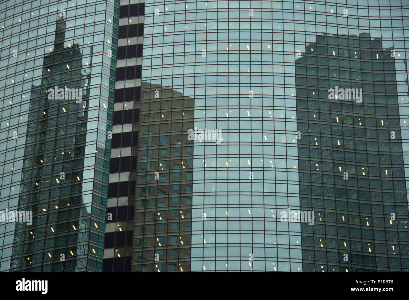 Skyscraper refections in Tokyo, Japan Stock Photo - Alamy