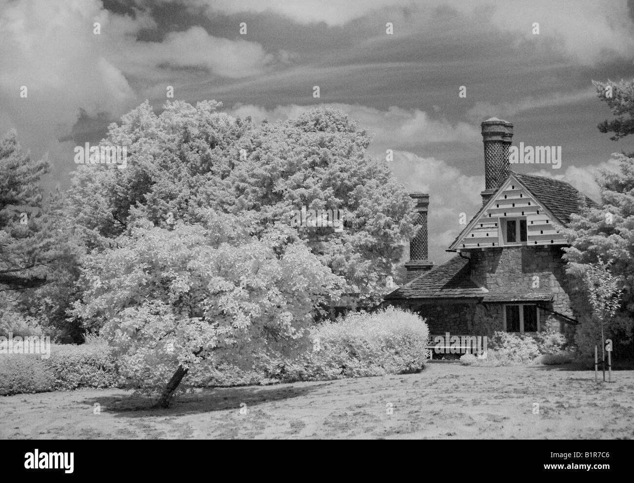 Blaise Hamlet cottages Henbury Bristol England Stock Photo - Alamy