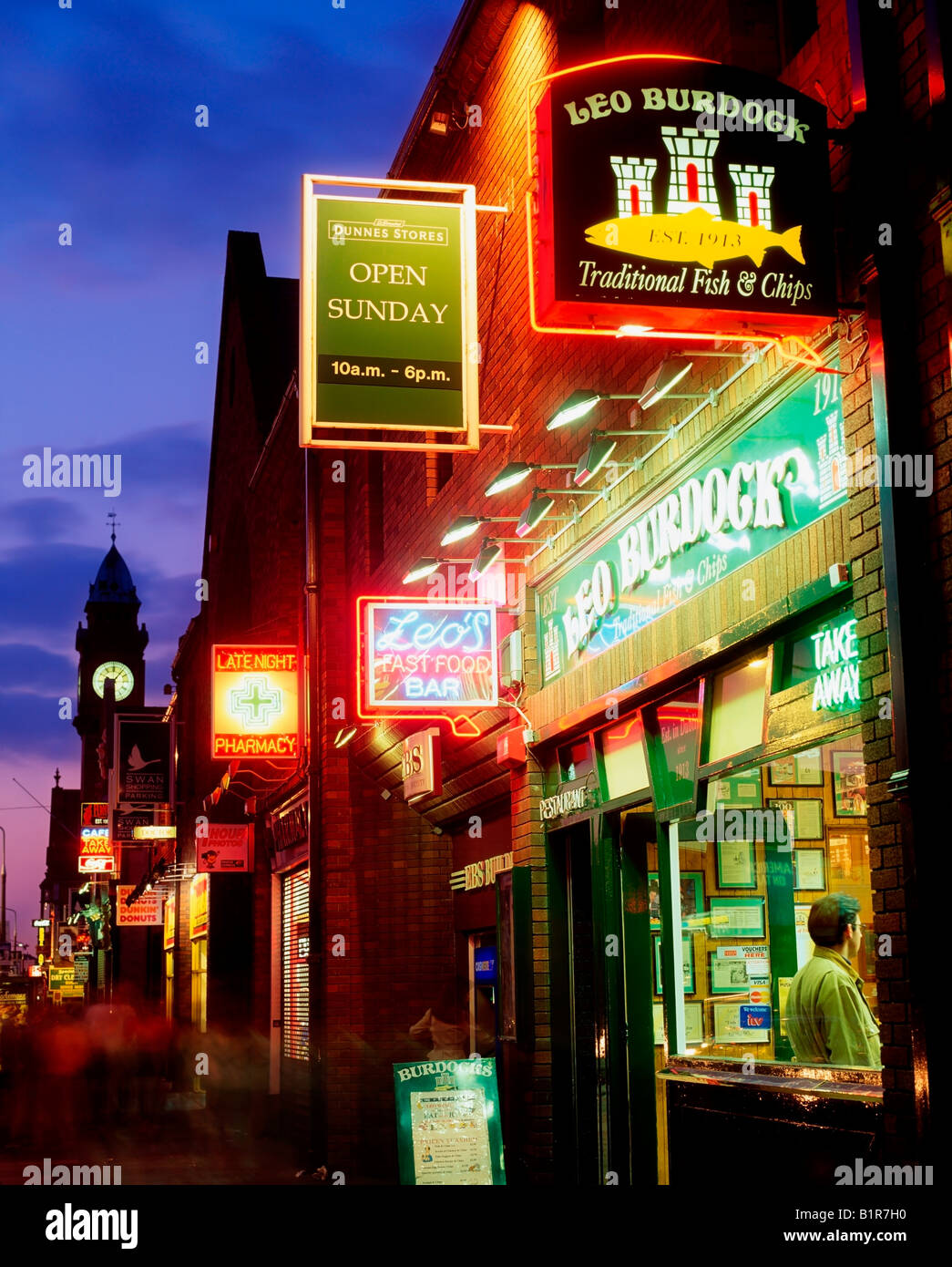 Dublin City, Co Dublin, Ireland, Leo Burdock Traditional Fish & Chips ...
