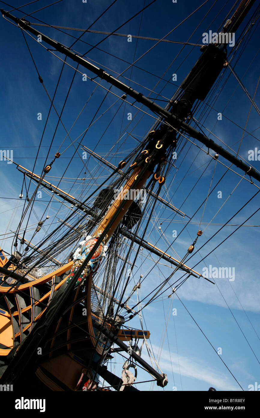 Hms nelson portsmouth naval base hi-res stock photography and images ...