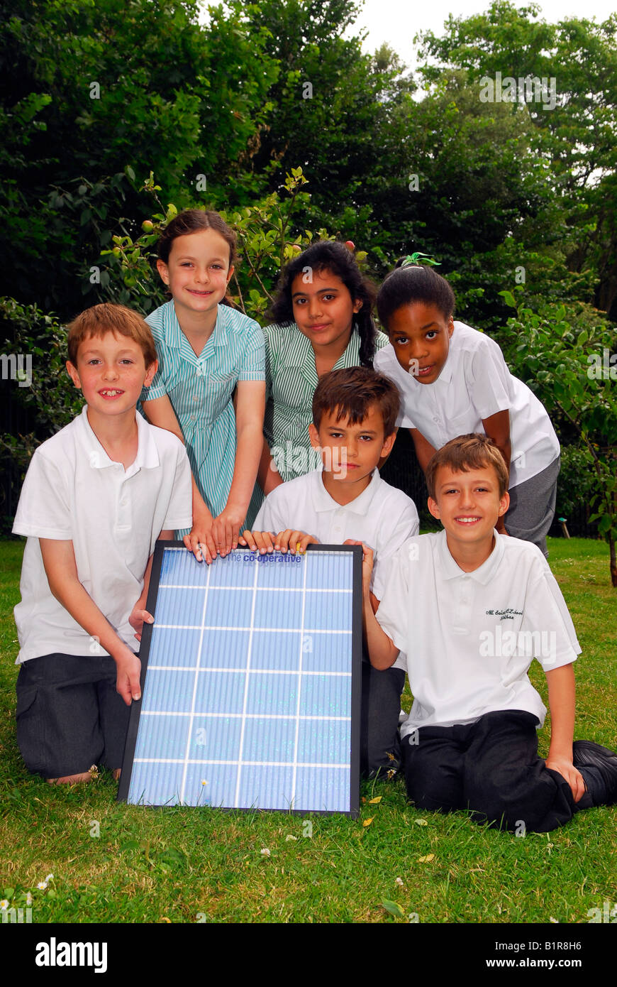 Primary school pupils delight in having solar panels installed at their ...
