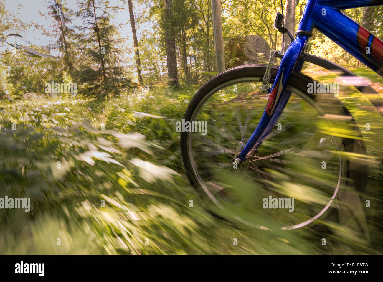 Downhill bicycle road hi-res stock photography and images - Alamy