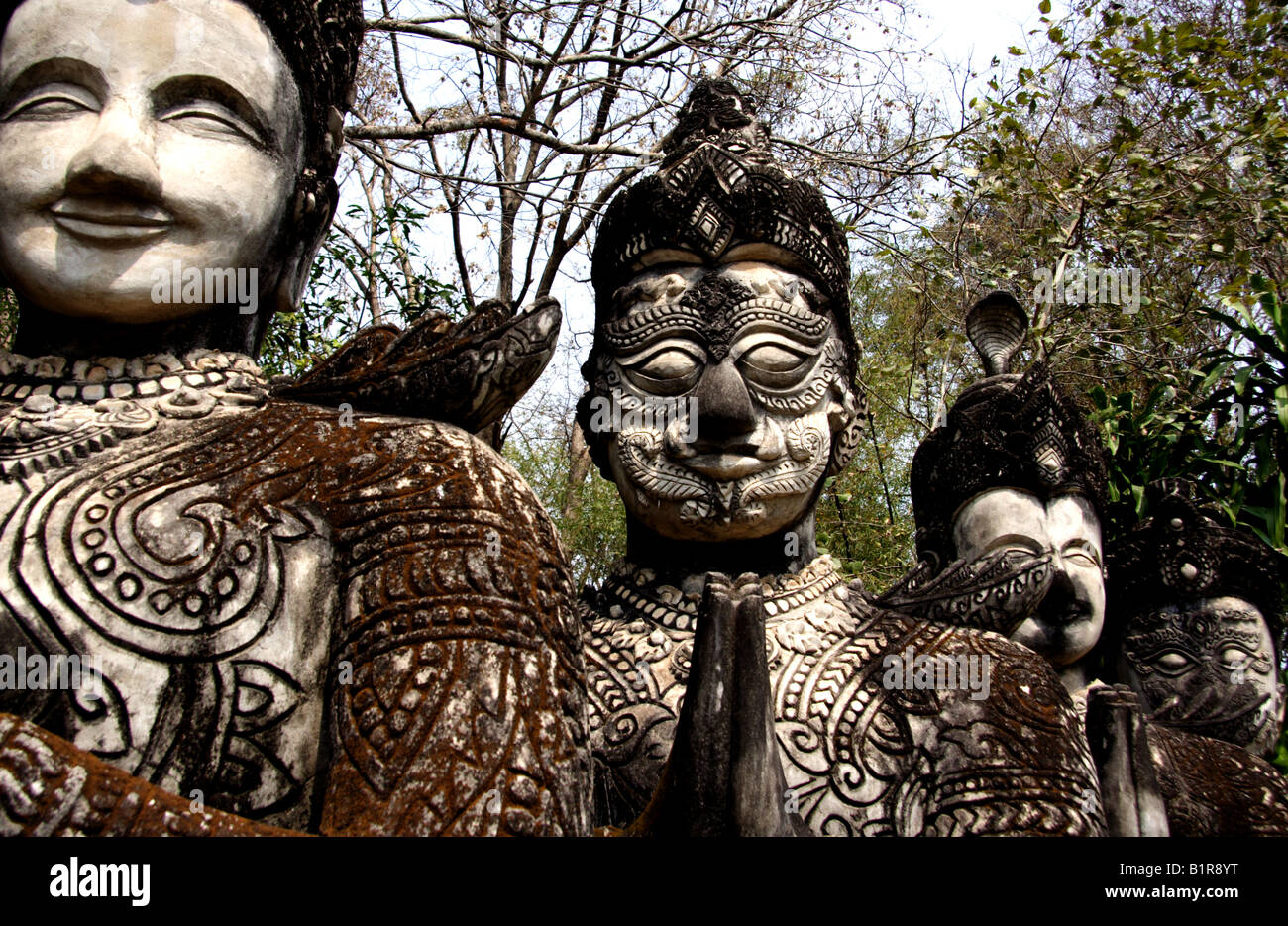 Sala Kaew Ku Sculpture Park Nong Khai Thailand Stock Photo - Alamy