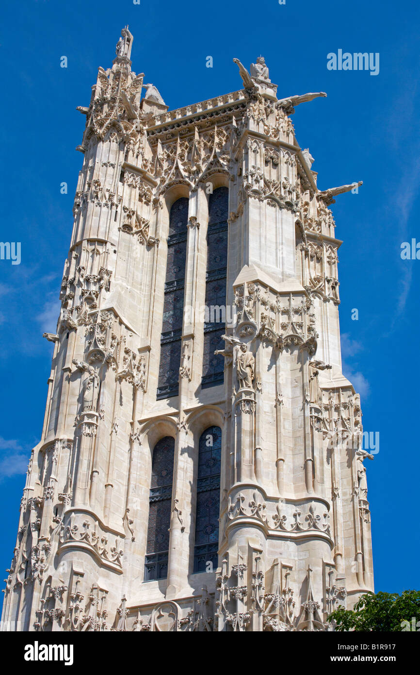 Tour St Jacques Paris France Stock Photo - Alamy