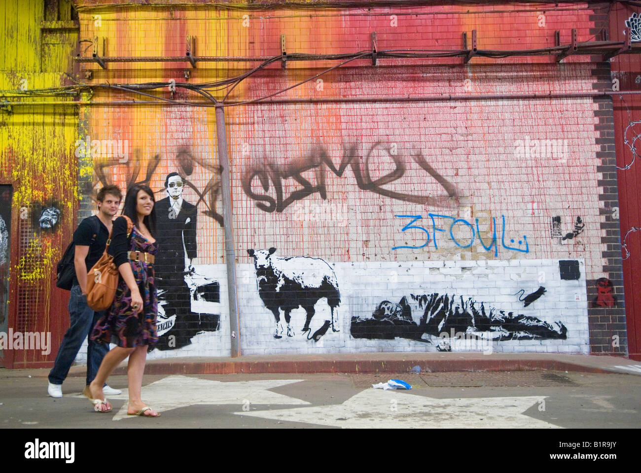 Blek le Rat is a French graffiti artist. Graffiti street art festival ...