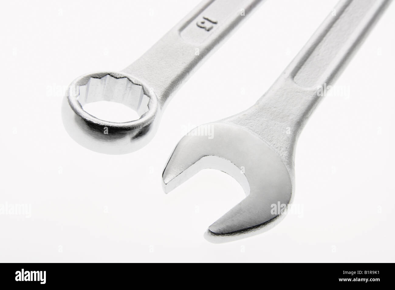 Close up of Spanners Stock Photo - Alamy