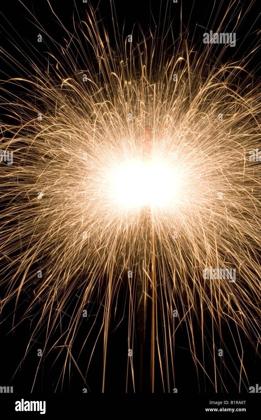 Bengal lights burn in dark hi-res stock photography and images - Alamy