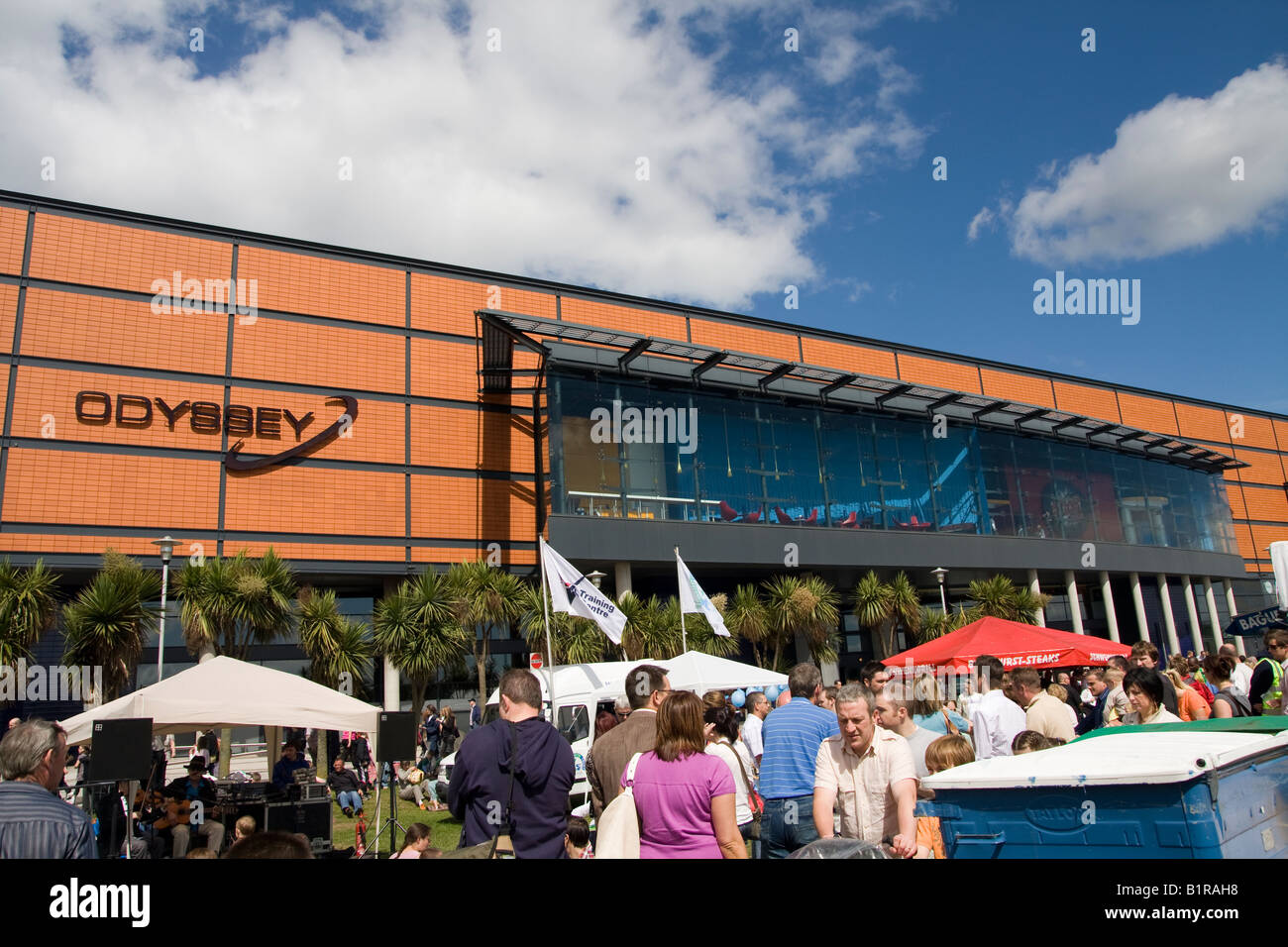 Belfast`s Odyssey Arena Stock Photo - Alamy