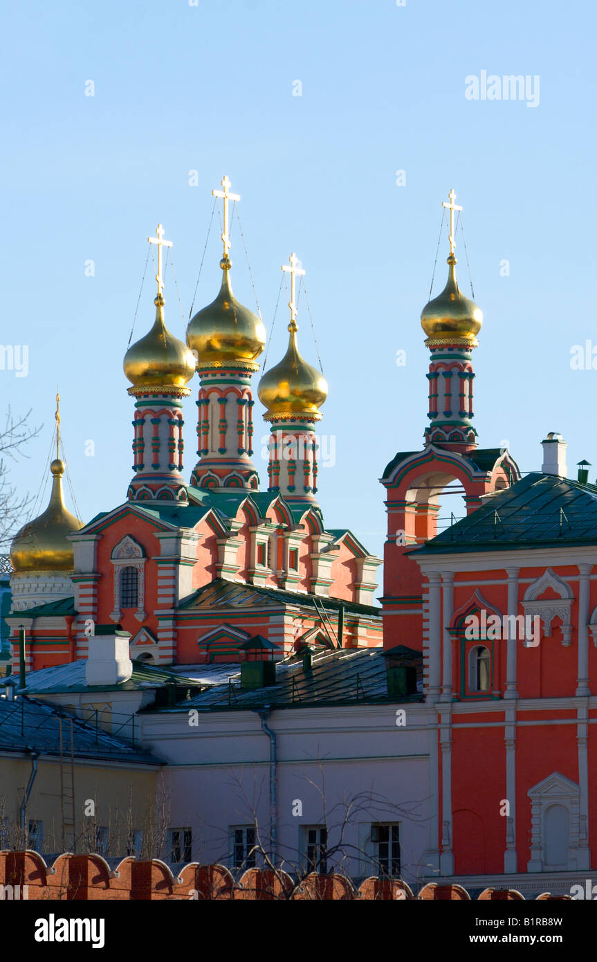 Cupolas of Poteshny Palace The Kemlin Moscow Russia Stock Photo - Alamy