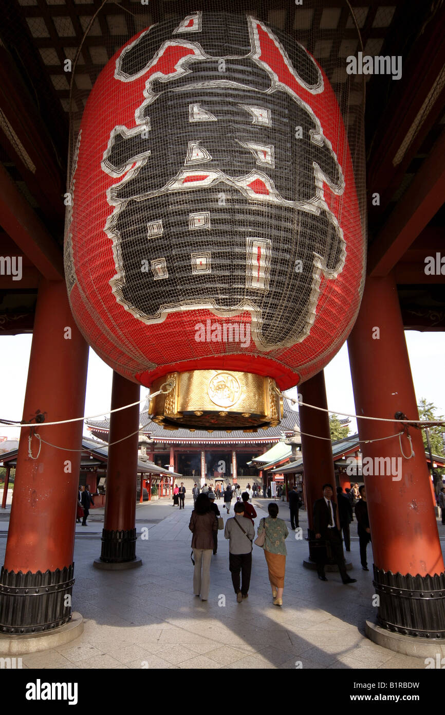 Thunder Gate kaminari-mon Gate to Senso-Ji Temple Asakusa Tokyo Japan ...