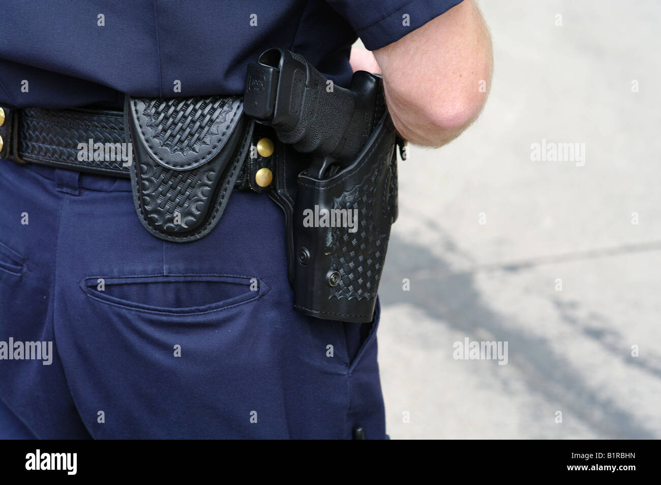 Cop With Gun High Resolution Stock Photography and Images - Alamy