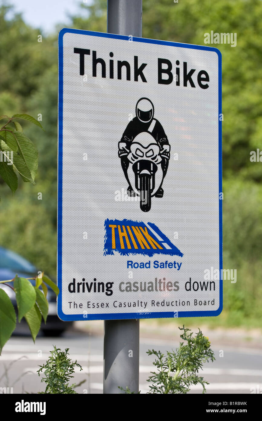 Think bike sign hi-res stock photography and images - Alamy