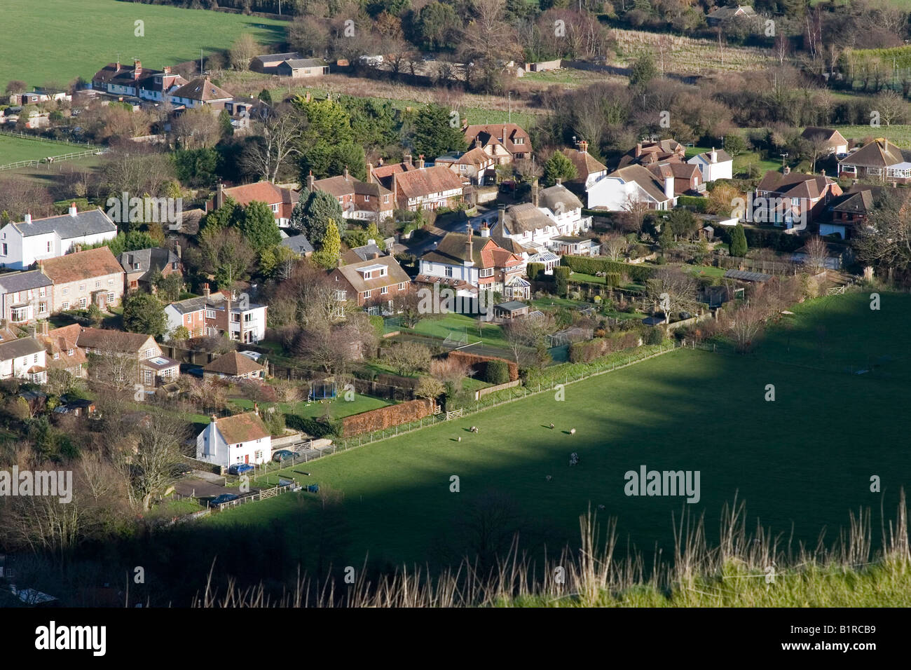 village in east sussex Stock Photo - Alamy