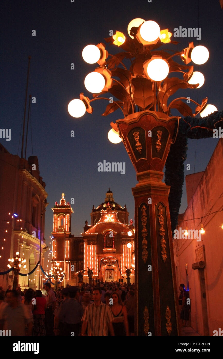 Village Feast, Qrendi, Malta Stock Photo - Alamy