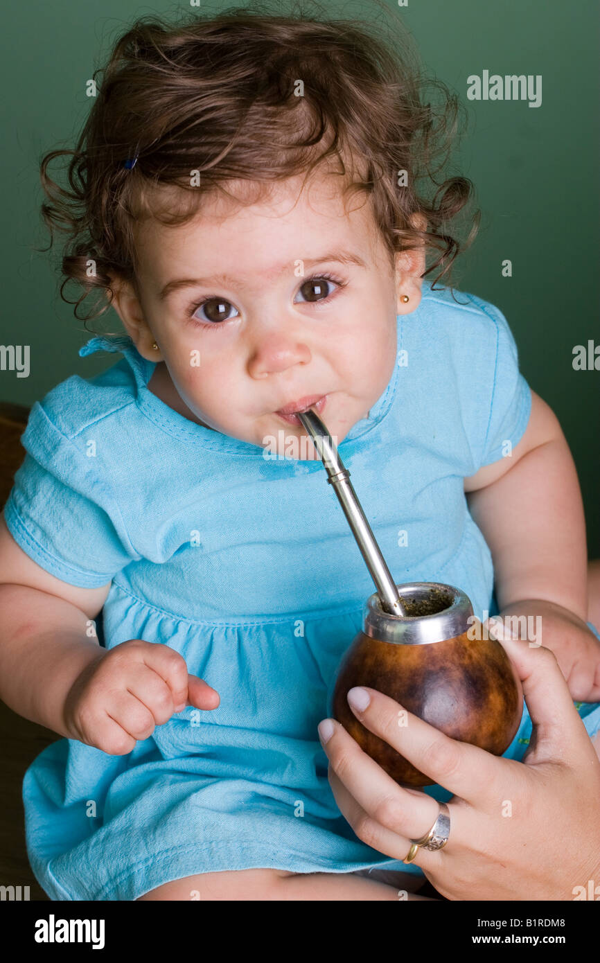 Baby drink yerba mate hi-res stock photography and images - Alamy