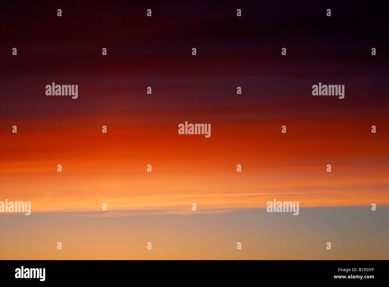 SUNSET SKY ABSTRACT Stock Photo - Alamy