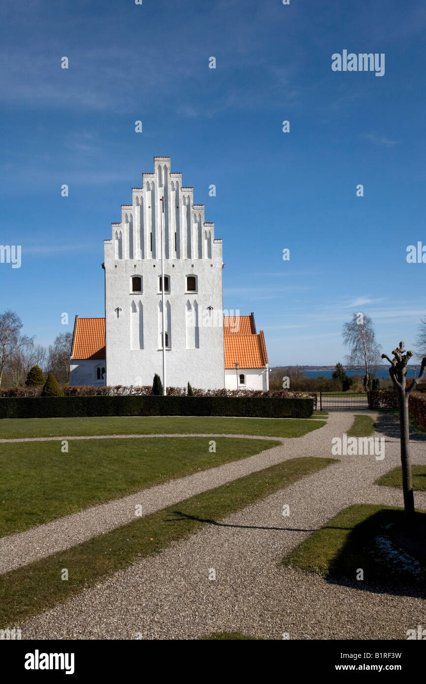 Typical danish church stair tower hi-res stock photography and images ...