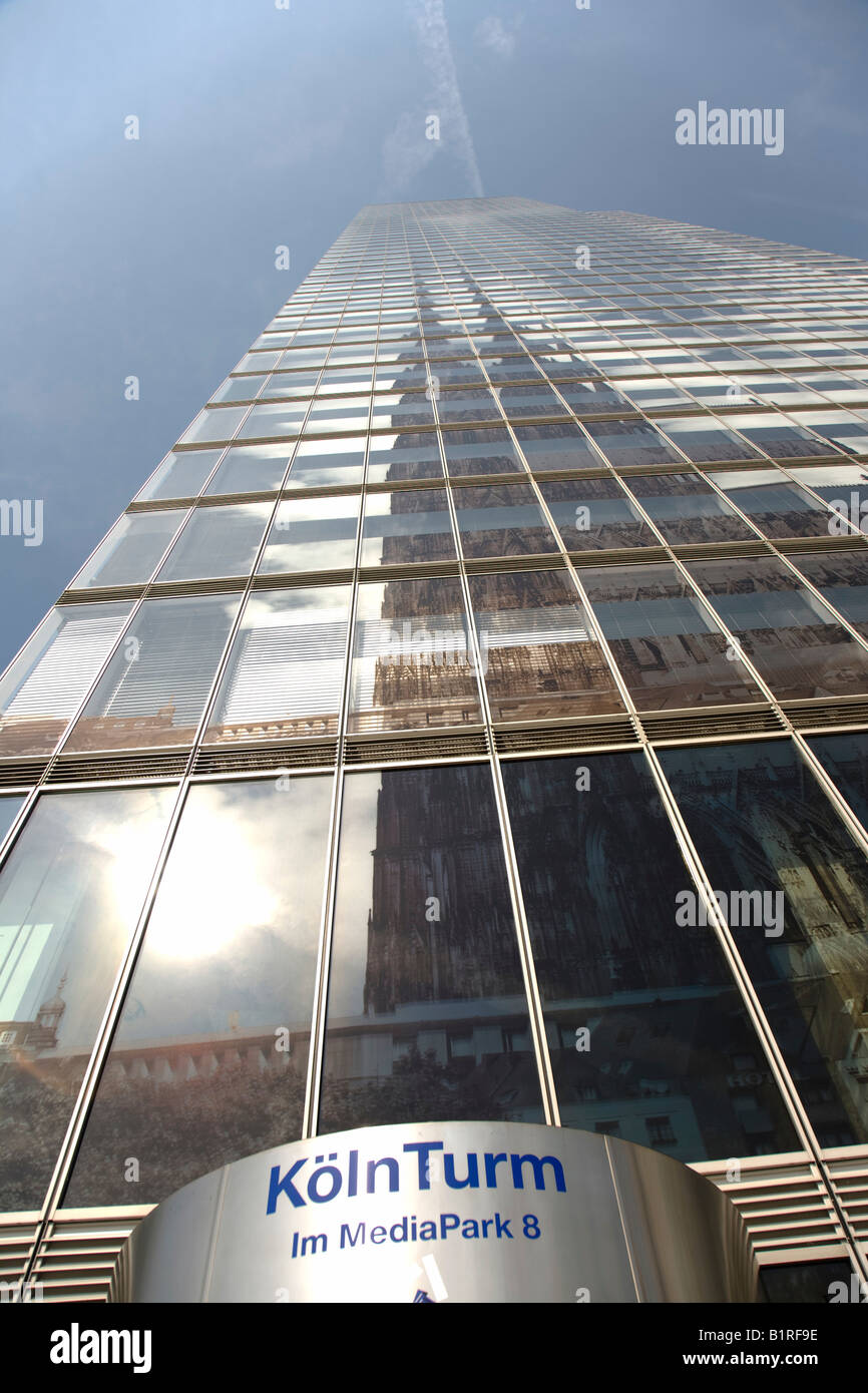 The Media Park, Koelner Turm, Tower of Cologne, 43rd floor, habitation ...
