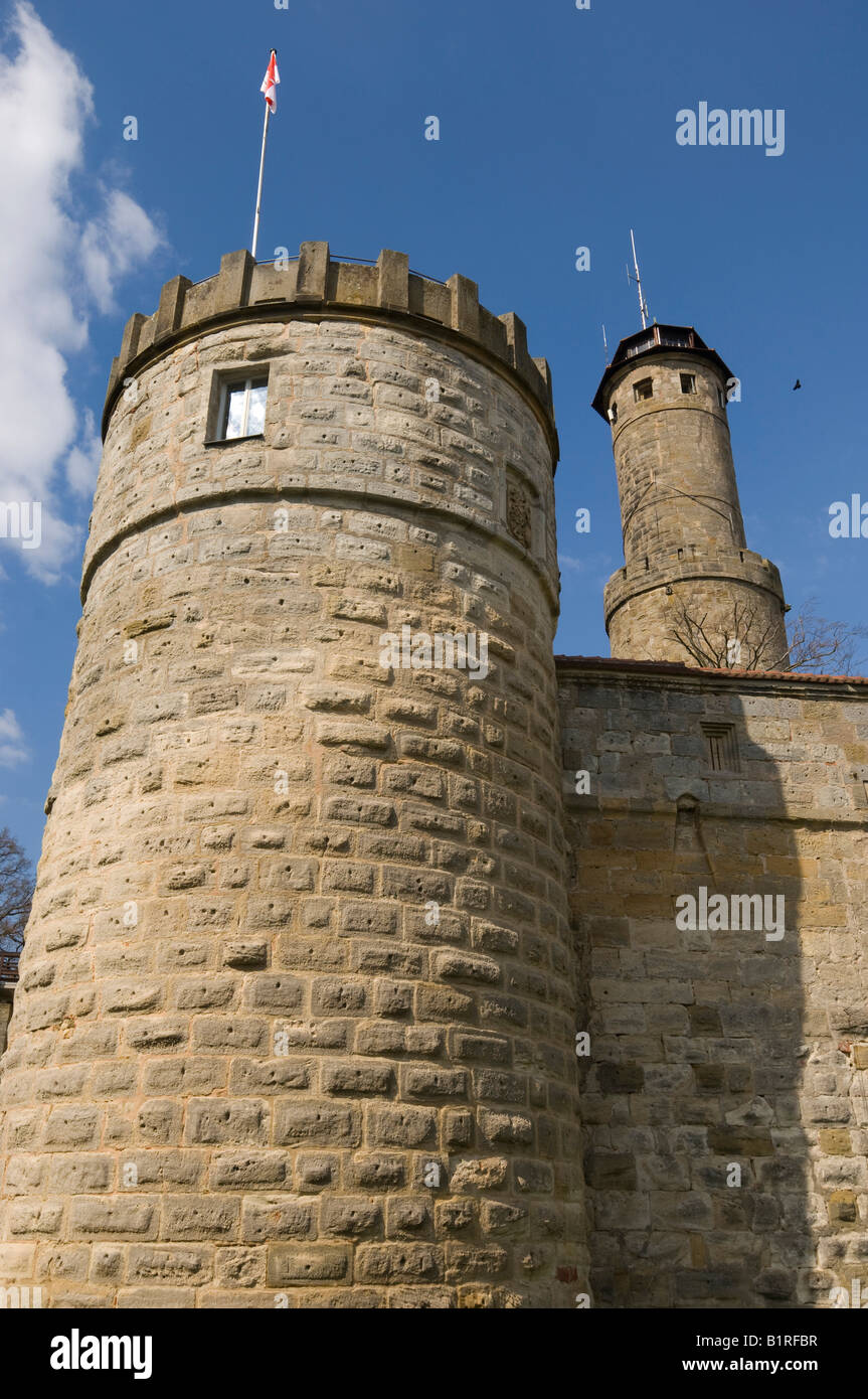 The mediaeval Altenburg Castle, Bamberg, Upper Franconia, Franconia ...
