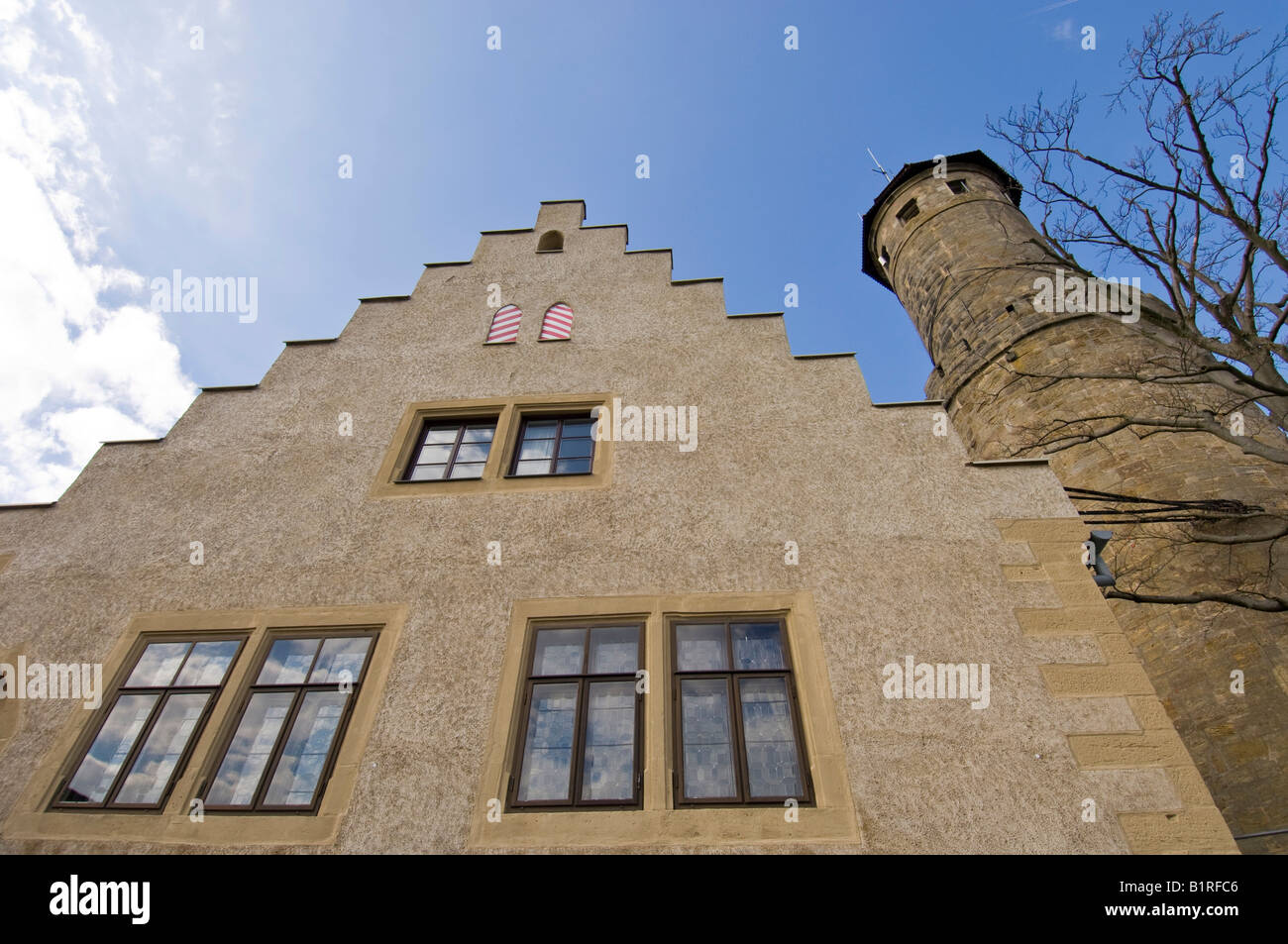 The mediaeval Altenburg Castle, Bamberg, Upper Franconia, Franconia ...
