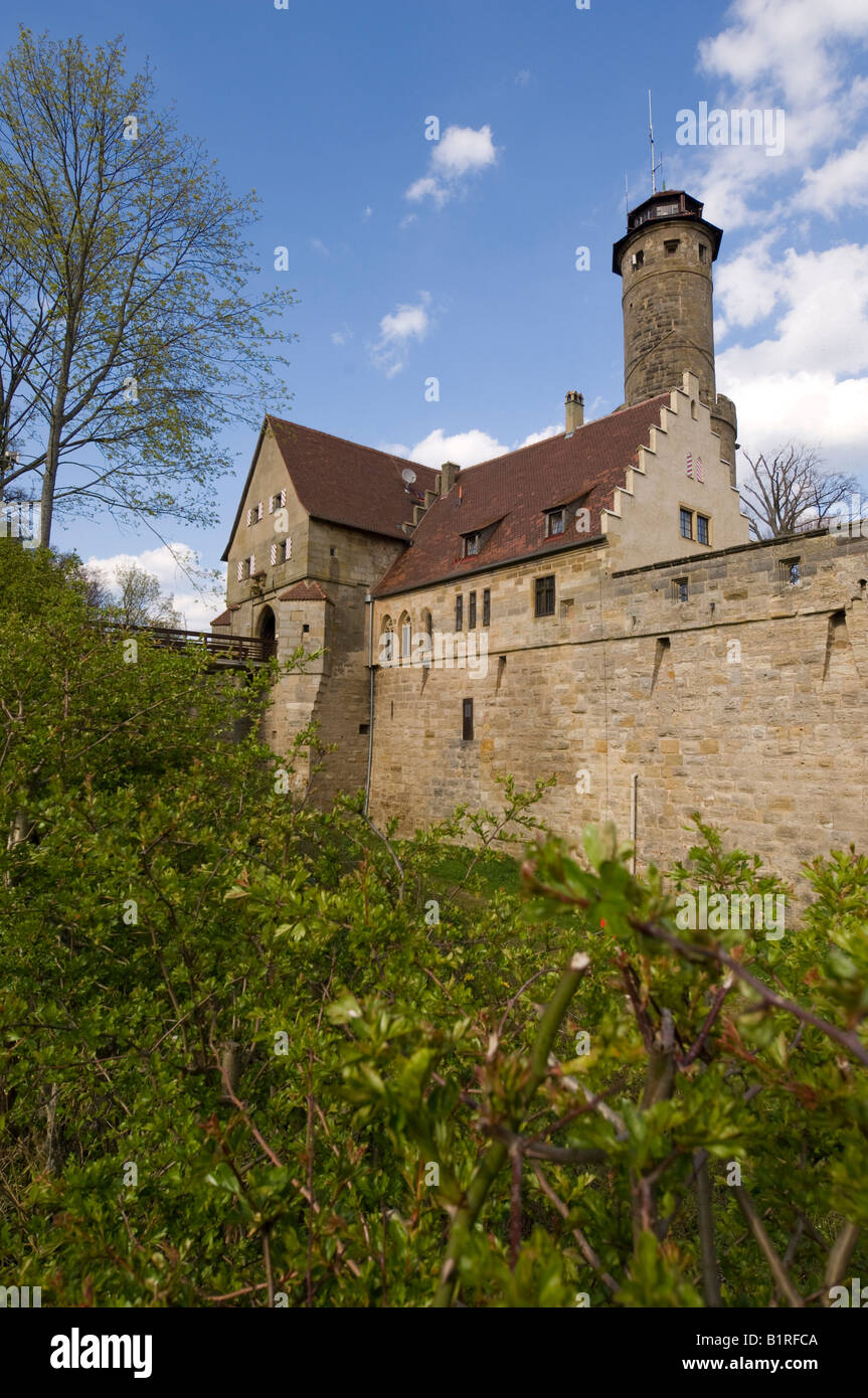 The mediaeval Altenburg Castle, Bamberg, Upper Franconia, Franconia ...