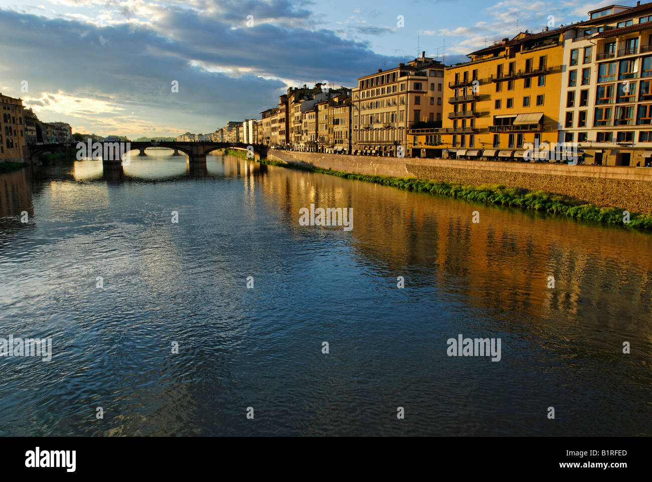 Unesco historic centre of florence a world heritage site hi-res stock ...