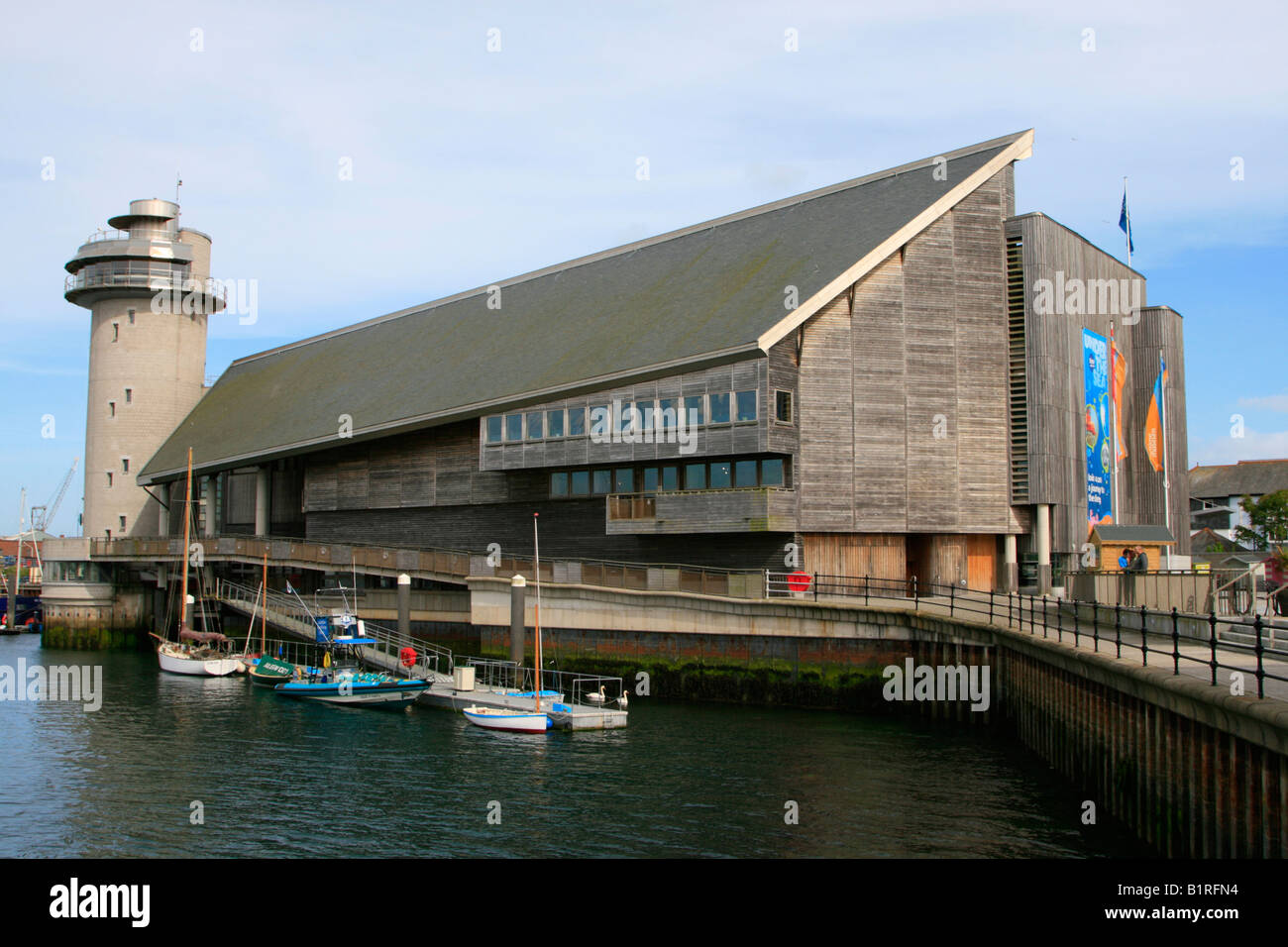 national maritime museum cornwall falmouth england Stock Photo - Alamy