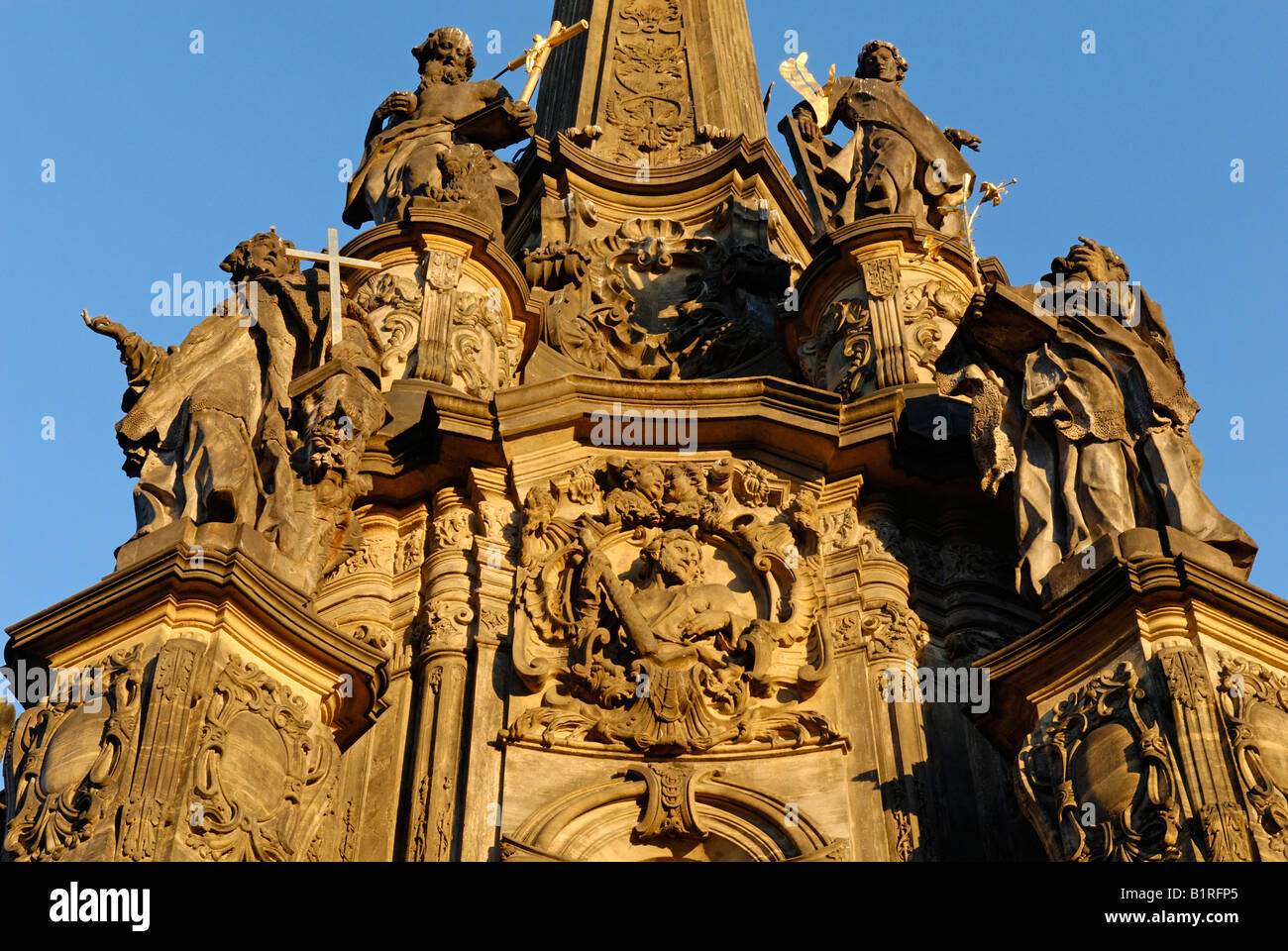 The Holy Trinity column of Olomouc, UNESCO World Heritage Site and ...