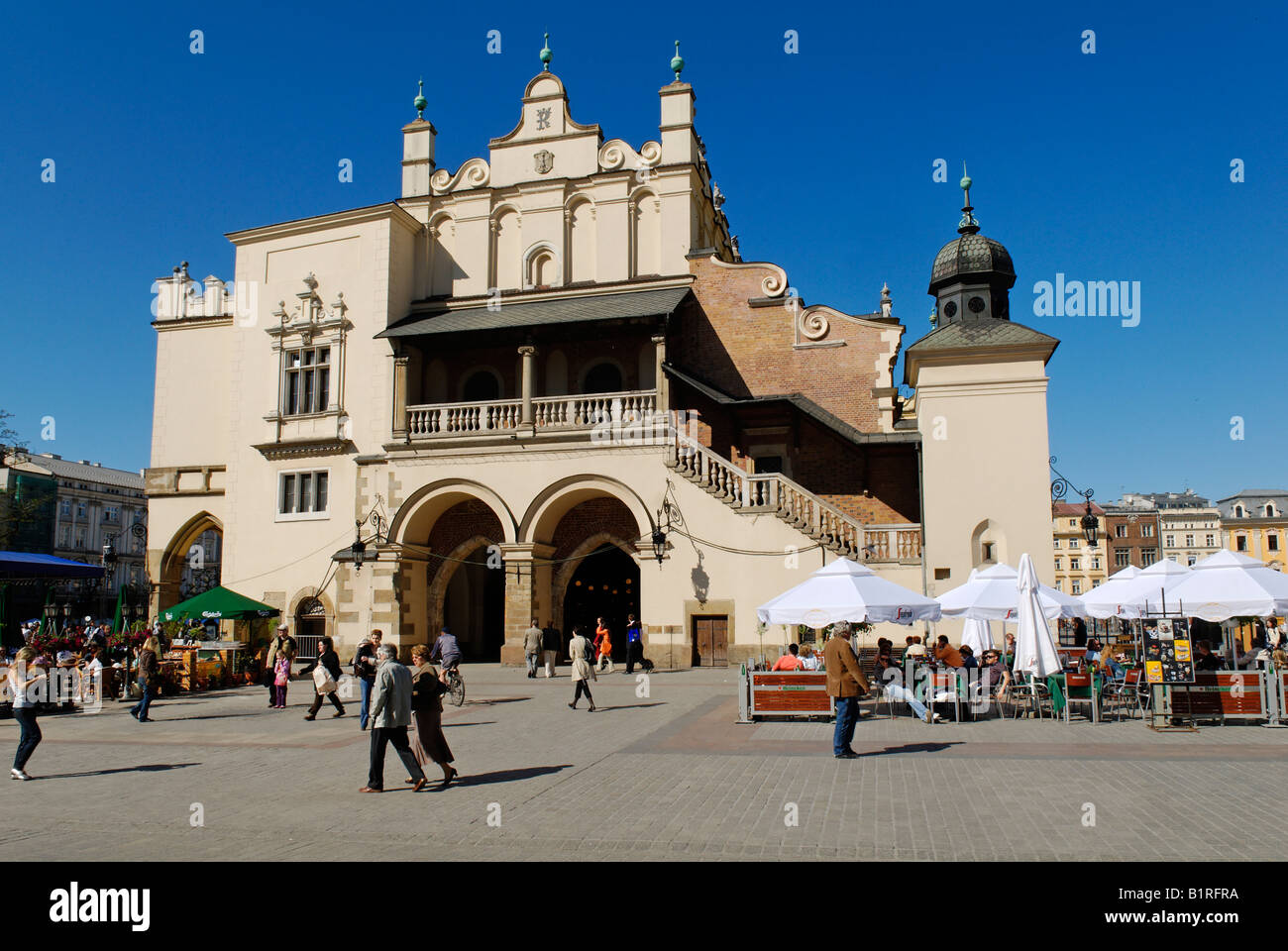 Sukiennice Cloth Hall on the Rynek Krakowski, Main Market Square ...