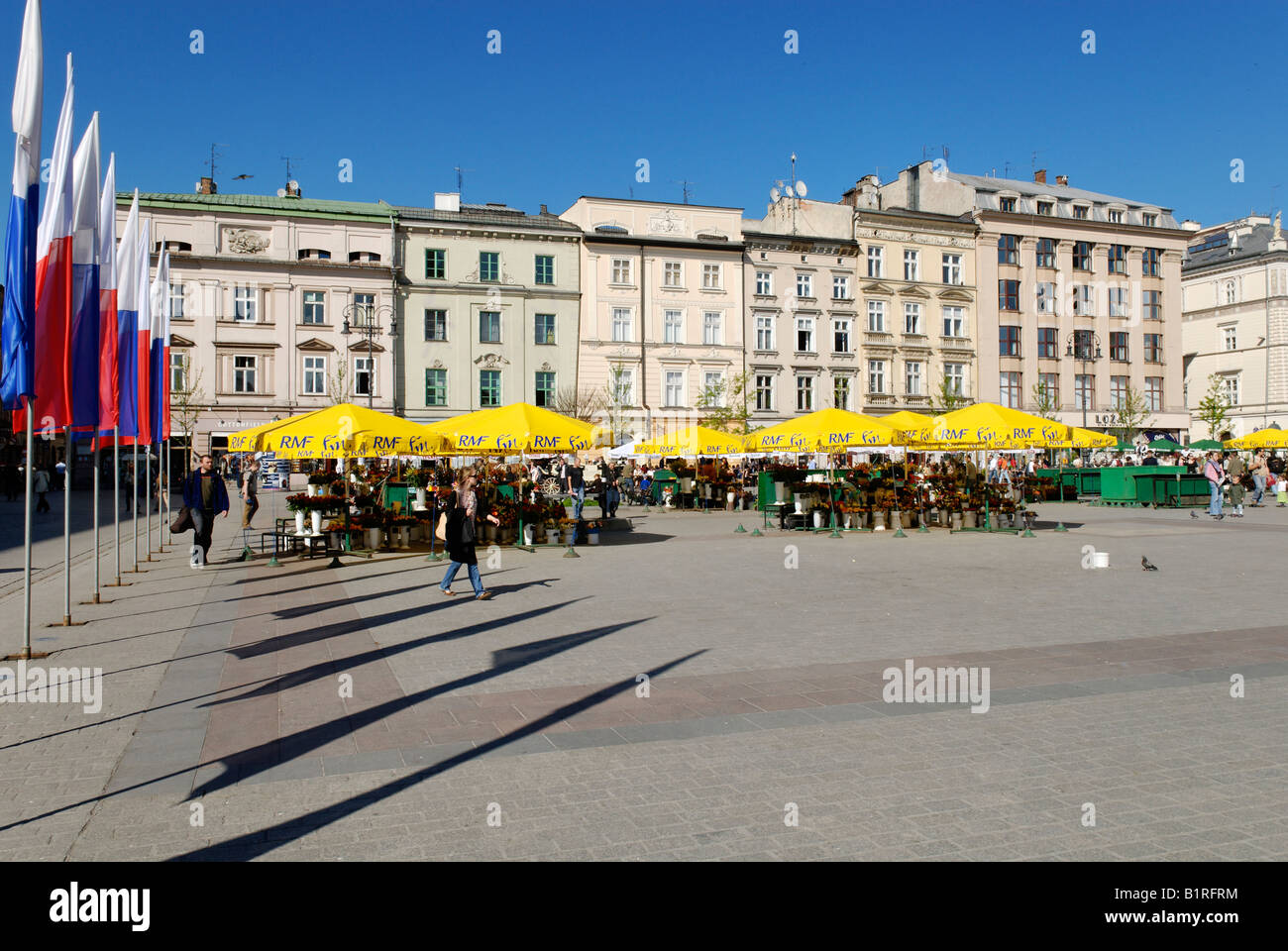 Rynek Krakowski, Main Market Square, UNESCO World Heritage Site, Kraków ...
